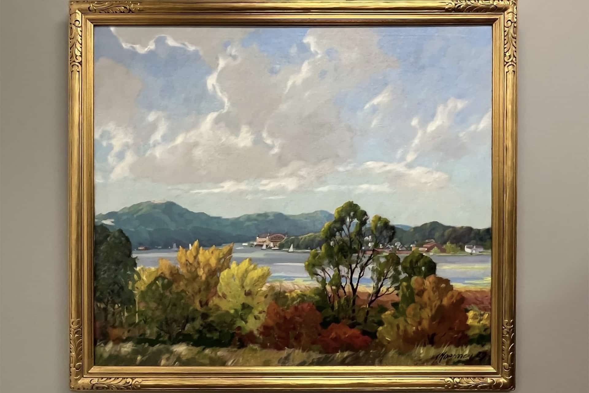 Carl Hoerman paintings come to History Center - Saugatuck-Douglas ...